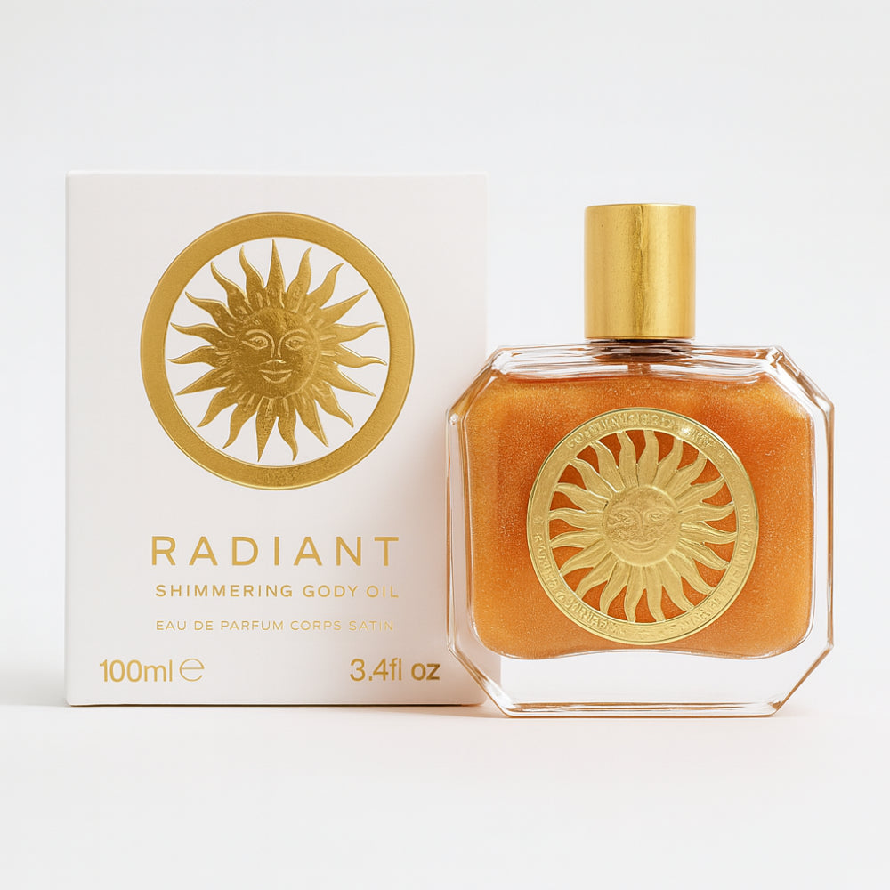 Radiant Female Eau De Parfum Body Oil 100ml | Genuine Fragrance, Box ...